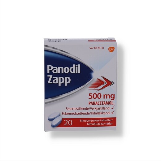 Panodil Zapp 500 mg - dinApoteker.dk