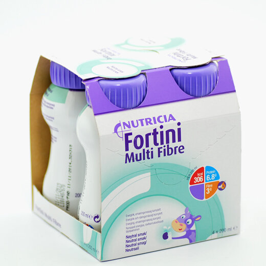 Fortini Multi Fibre (neutral) 4x200 ml | Køb på DinApoteker.dk
