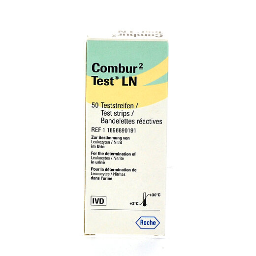Combur-2 Test LN Urinstix 50 stk. | Køb på DinApoteker.dk