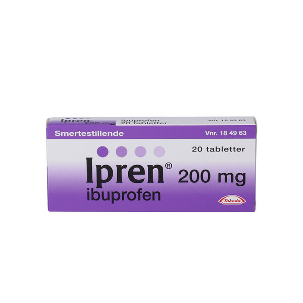 Ipren mod smerter 200 mg | Køb på DinApoteker.dk