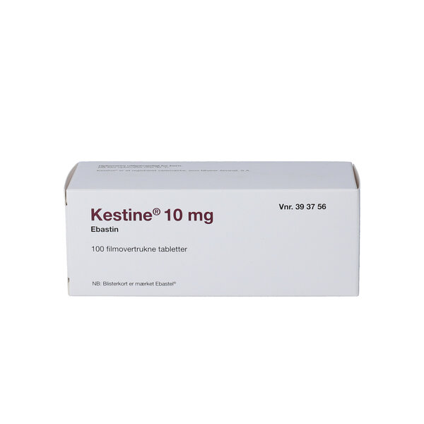 Kestine 10 mg (2care4) 100 stk Mod allergi | Køb på DinApoteker.dk