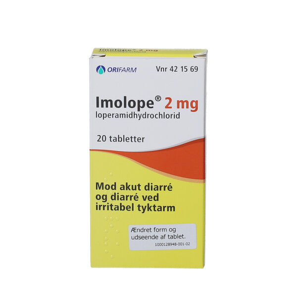 Imolope 20 stk mod diarre | Køb lokalt på DinApoteker.dk